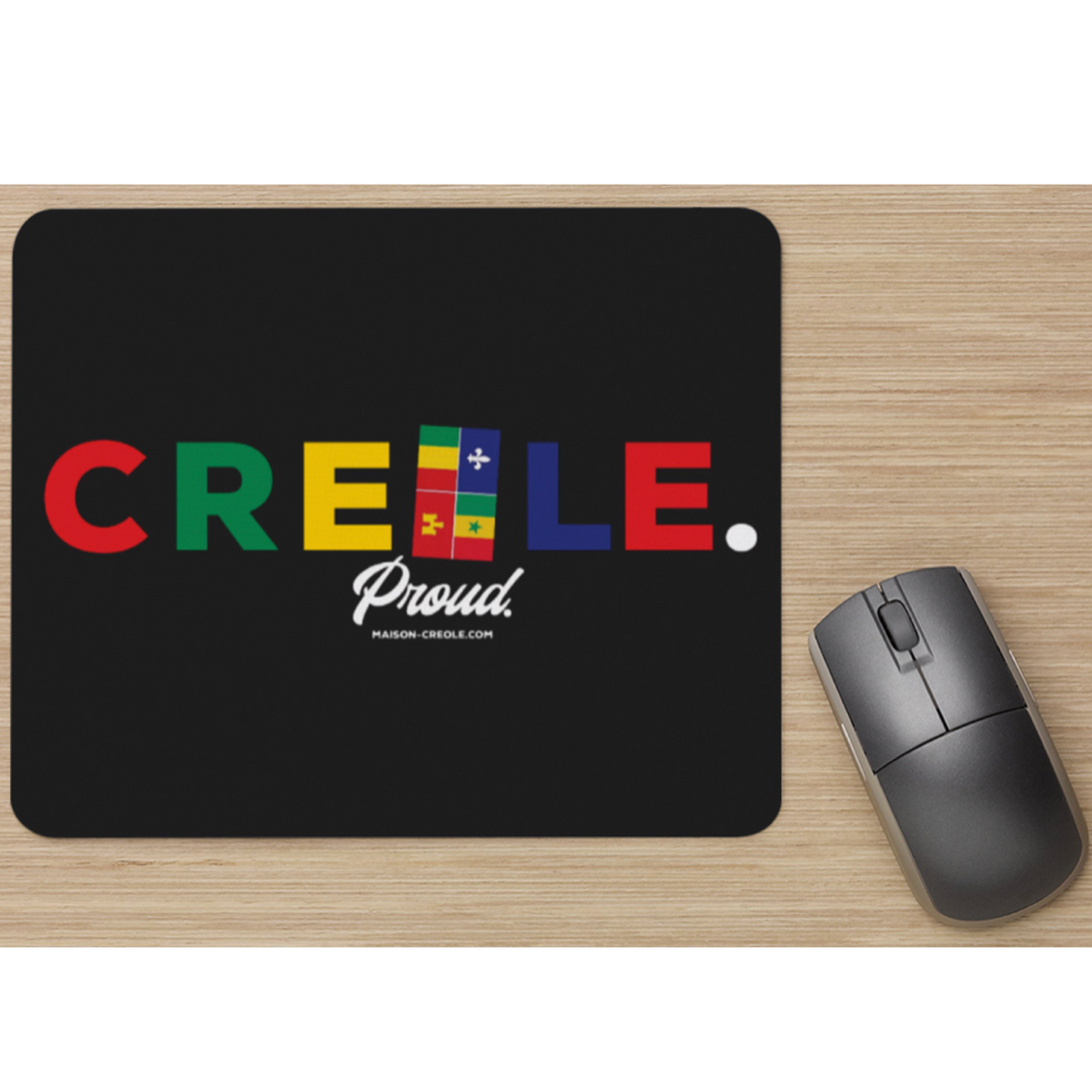 Creole. Proud. • Colorful Mouse Pad – Maison Creole
